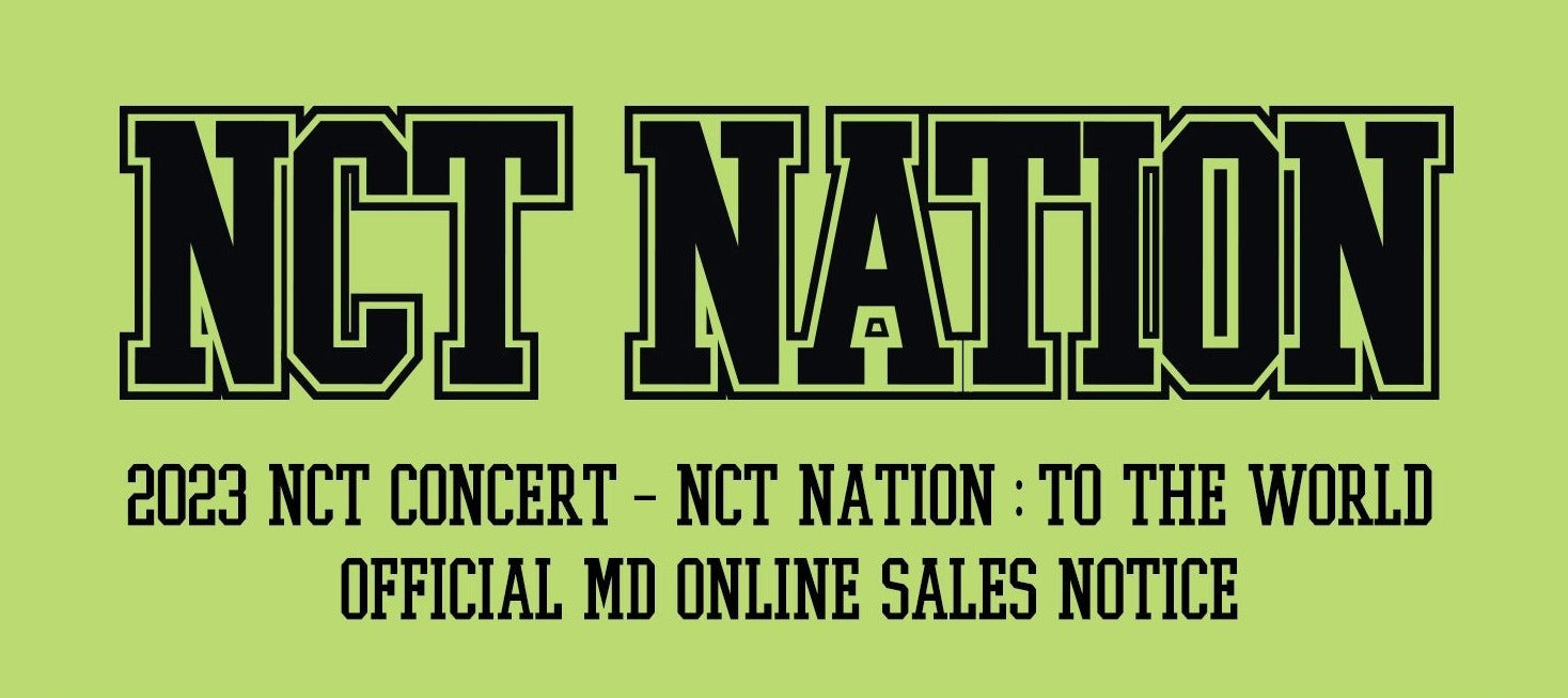 [NCT] NCT Nation : To The World : 2nd Line Up MD – krmerch