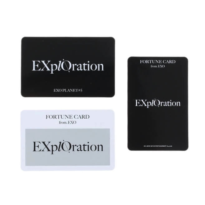 [EXO] Exo Planet #5 Concert Merchandise : ExplOration : Fortune Scratc ...