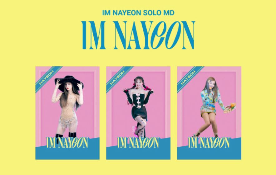 [TWICE] Nayeon : Im Nayeon : Solo Merchandise – krmerch