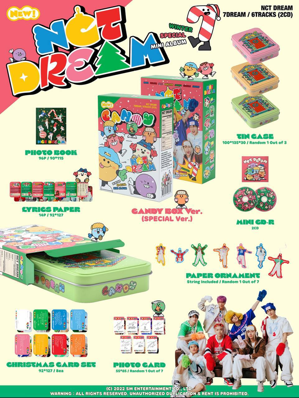 [NCT] NCT Dream : Candy (Special Ver. First Limited Edition) – krmerch