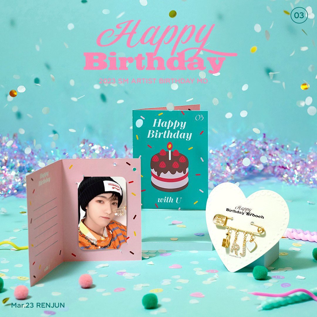 [NCT] NCT Dream : Renjun : Artist Birthday Brooch – krmerch