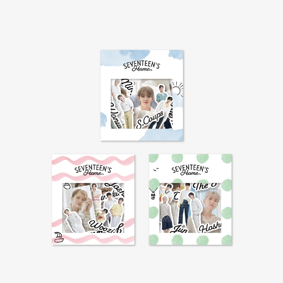 [SEVENTEEN] 2022 Seventeen's Home : Sticker Set – krmerch