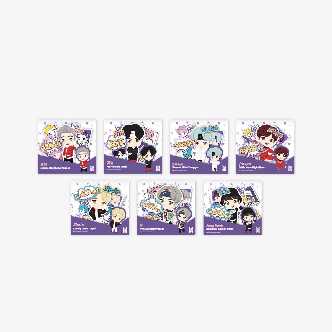 [BTS] Tiny Tan : Sticker Set – krmerch