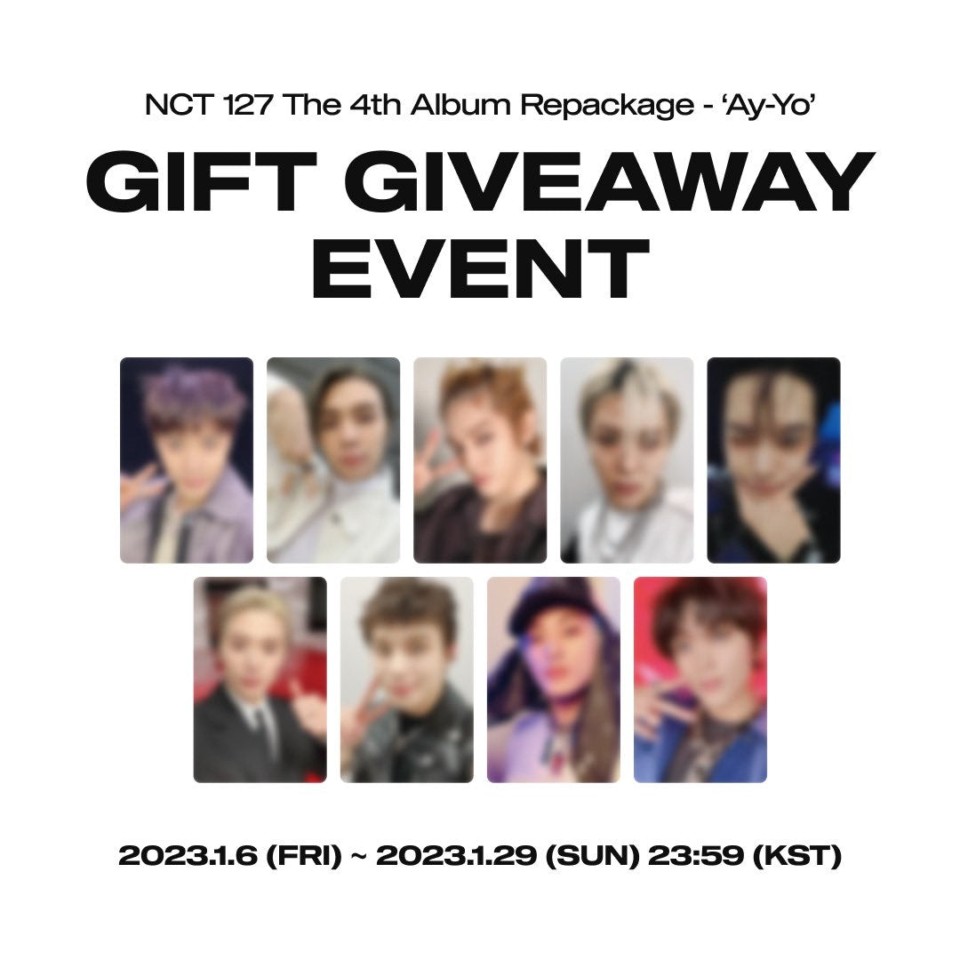 [NCT] NCT 127 : Ay-Yo : Gift Giveaway Event – krmerch