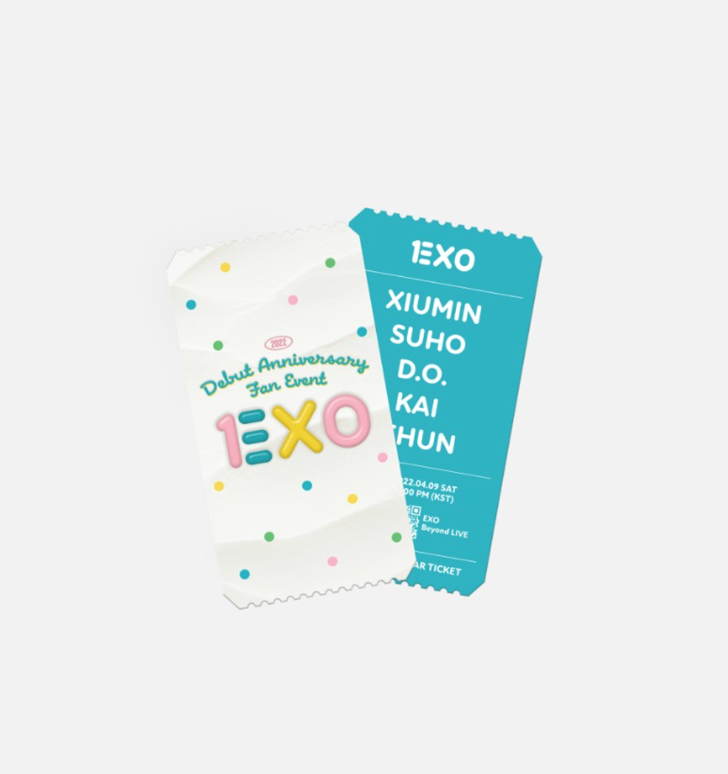 [EXO] Beyond LIVE - 2022 Debut Anniversary Fan Event : EXO – krmerch