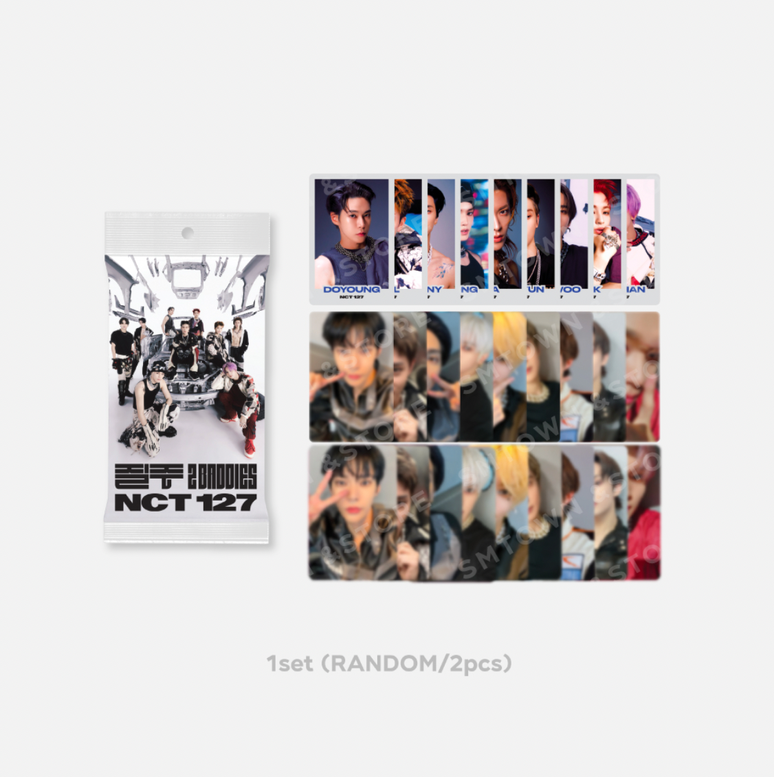 [NCT] NCT 127 : 2 Baddies : Random Trading Card Set [C ver.] Run – krmerch