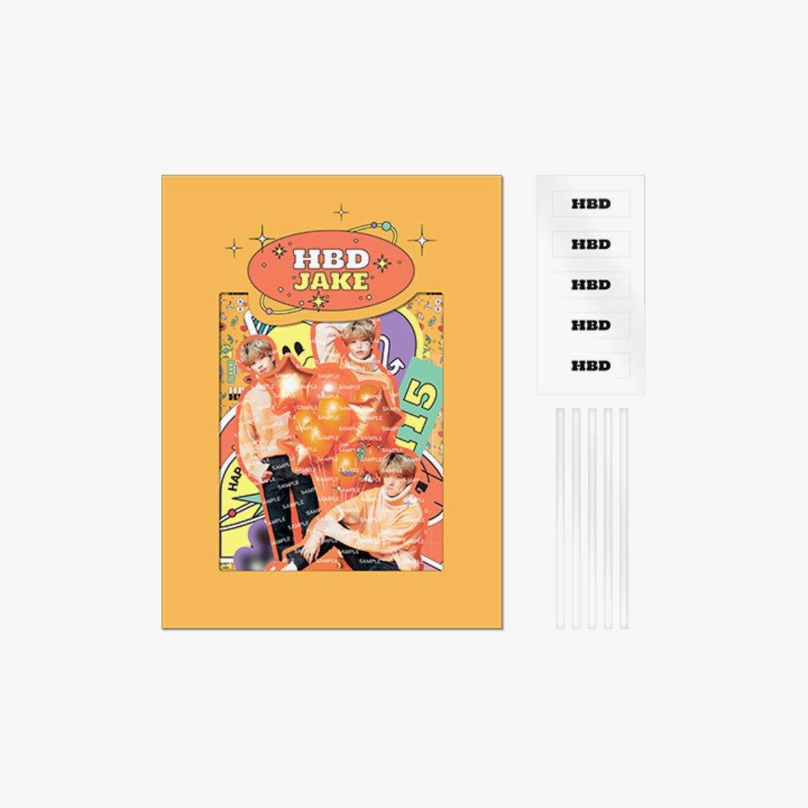 [ENHYPEN] Jake : Birthday Official Merch : Deco Sticker Set – krmerch