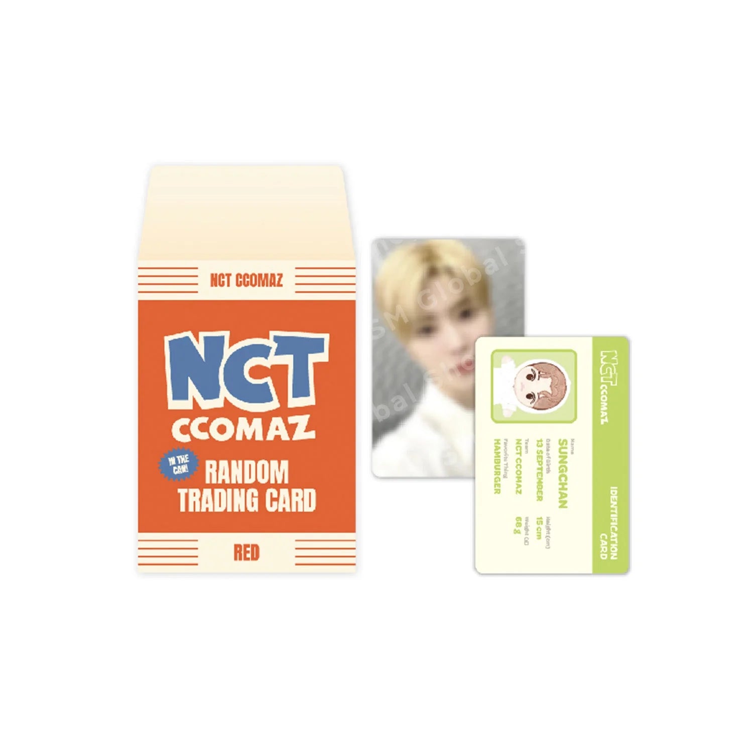 [NCT] CCOMAZ Grocery Store : Random Trading Card (Red) – krmerch
